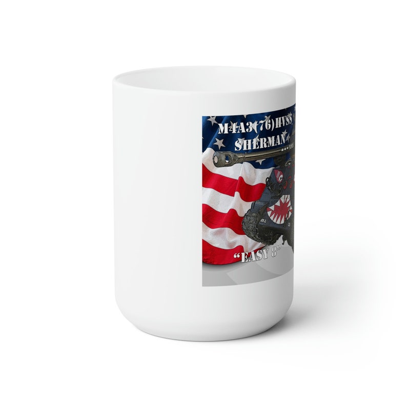M4A3 Easy 8 Sherman Tank Ceramic Mug 15oz - Etsy