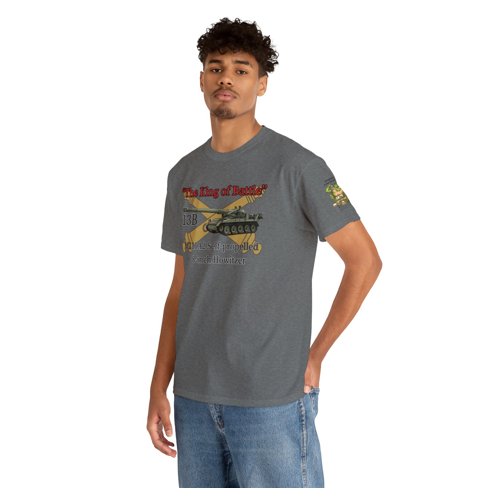 King of Battle M110 Howitzer Field Artillery Unisex Heavy Cotton Tee - Etsy