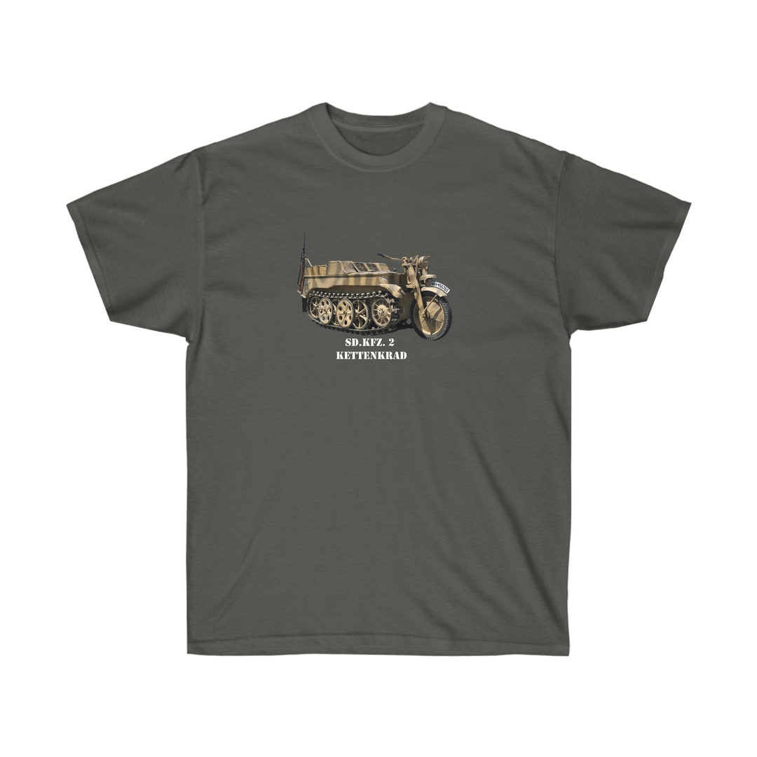 Sd.kfz. 2 Kettenkrad Half-track Motorcycle Unisex Ultra Cotton Tee - Etsy