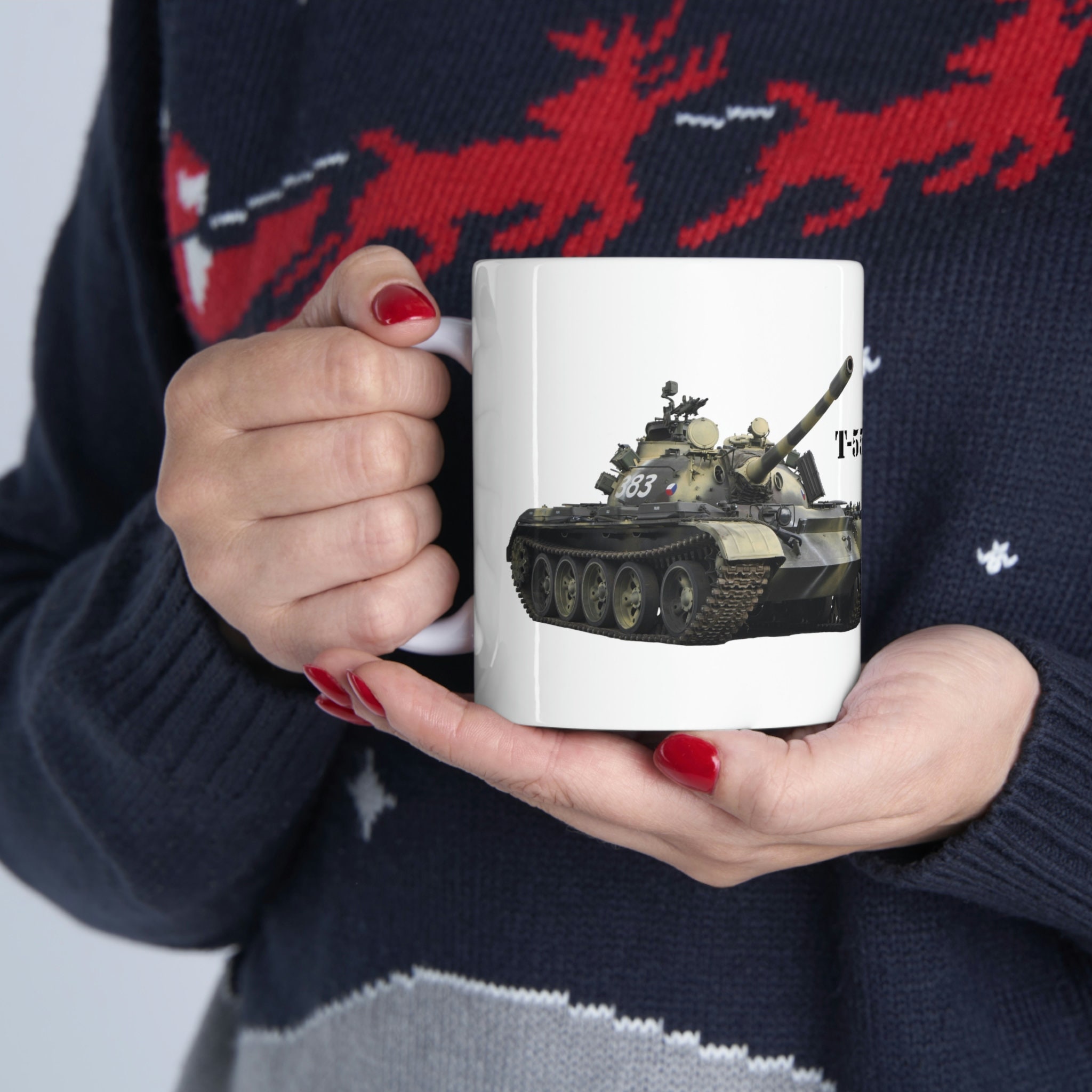 T-55 Main Battle Tank Ceramic Mug 11oz - Etsy