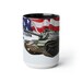 105mm Gun Tank M60 Two-tone Coffee Mugs, 15oz - Etsy