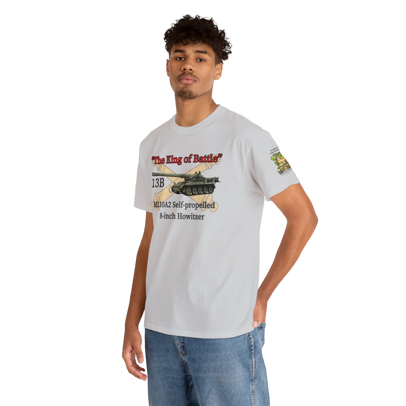 King of Battle M110 Howitzer Field Artillery Unisex Heavy Cotton Tee - Etsy
