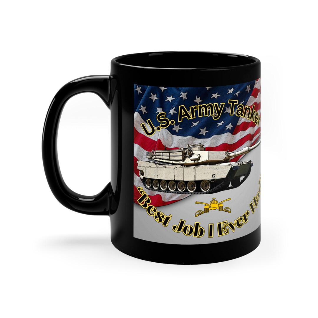 U.S. Army Tanker Mug, M1A1 Abrams - Military Gift - Etsy