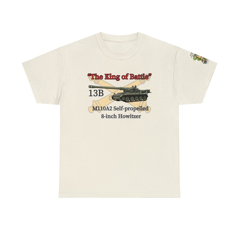King of Battle M110 Howitzer Field Artillery Unisex Heavy Cotton Tee - Etsy