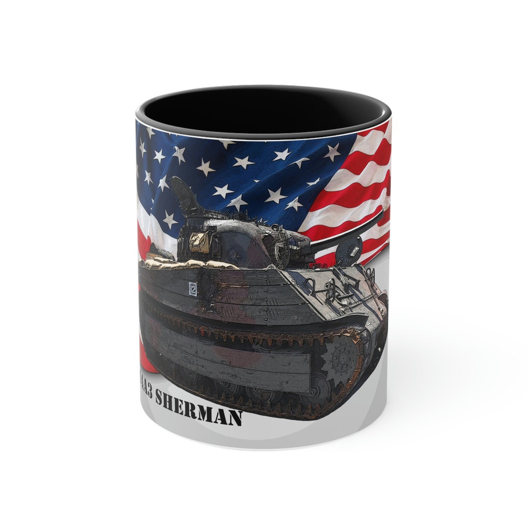 M4A3 Sherman Tank Accent Coffee Mug, 11oz - Etsy