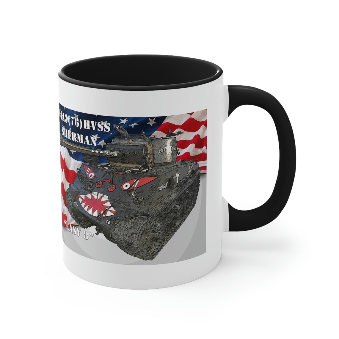M4A3 Easy 8 Sherman Tank Accent Coffee Mug, 11oz - Etsy