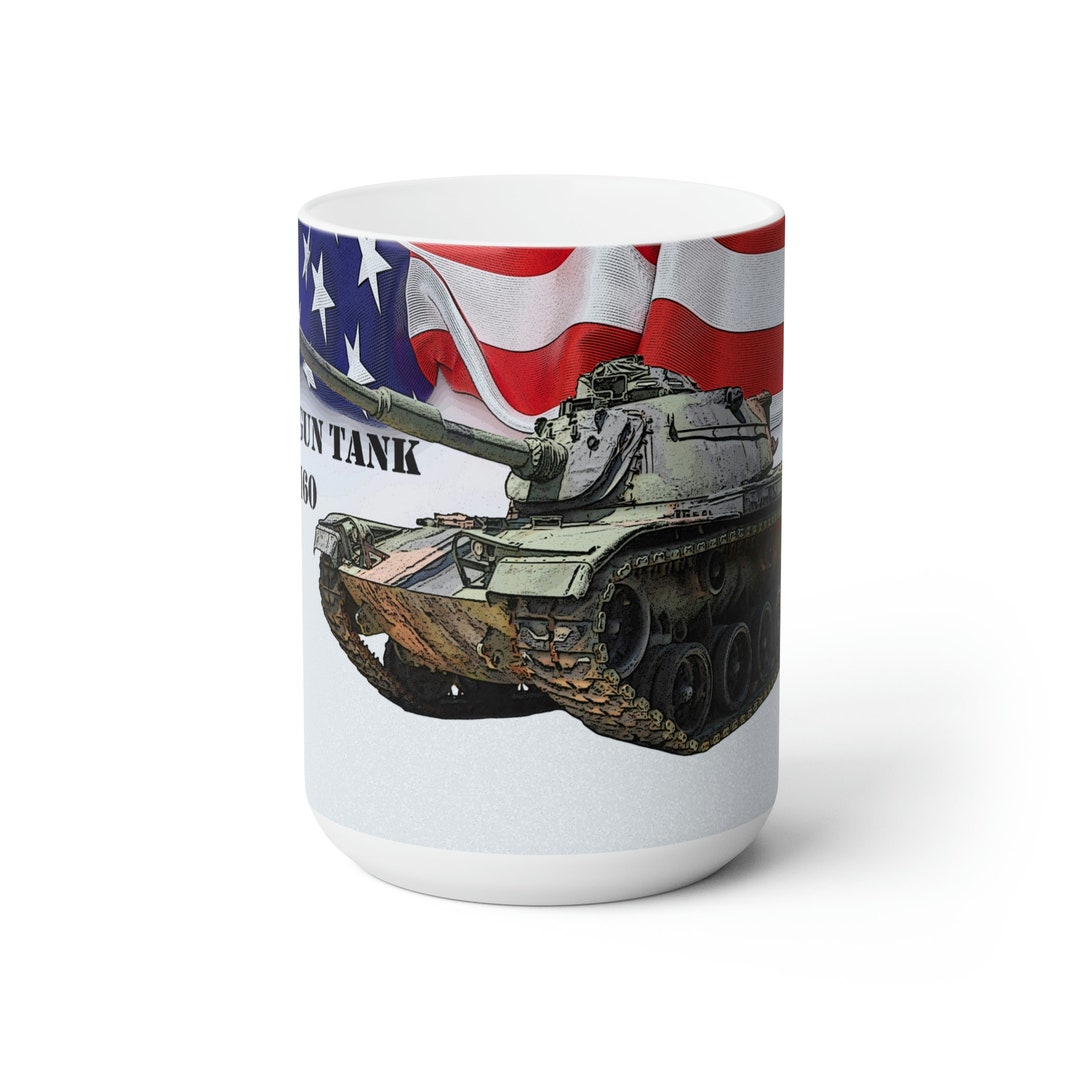 105mm Gun Tank M60 Ceramic Mug 15oz - Etsy