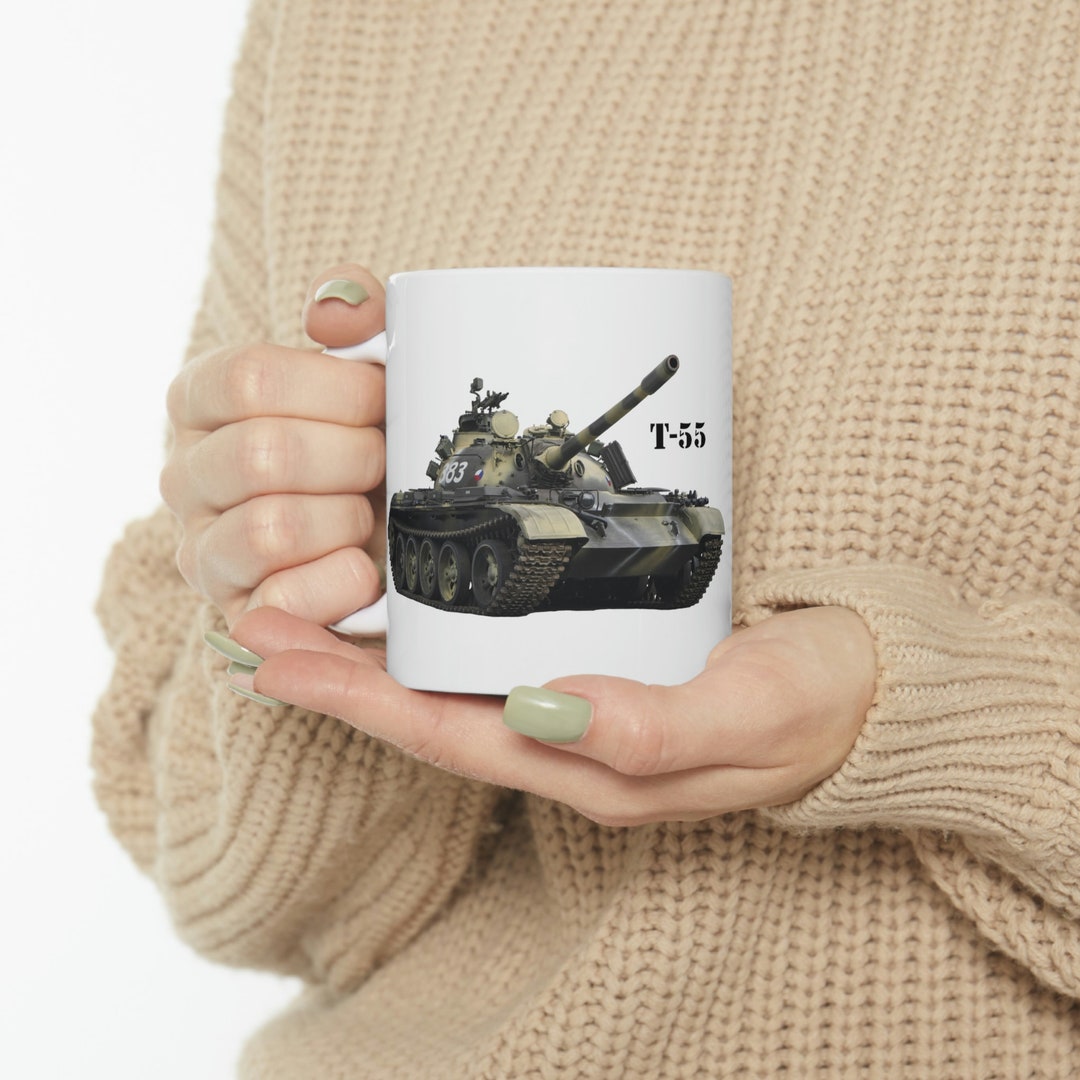 T-55 Main Battle Tank Ceramic Mug 11oz - Etsy