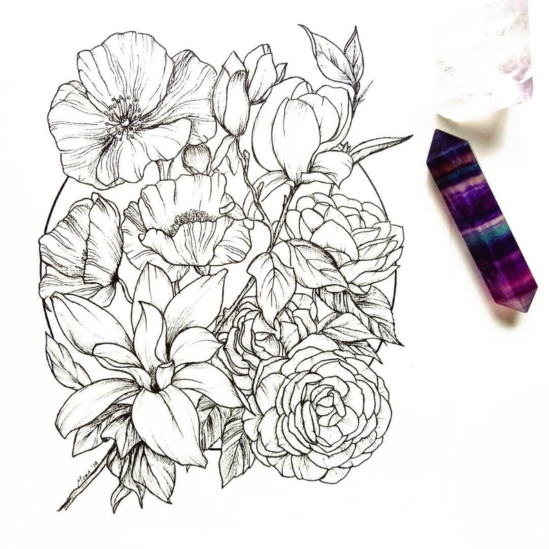 Custom Tattoo Design Deposit - Etsy