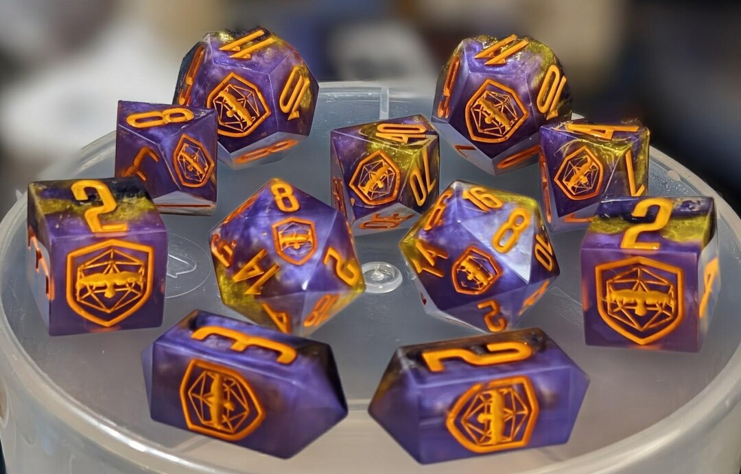 Natural Spooky Deluxe - CR Dice - Deluxe Set - Etsy