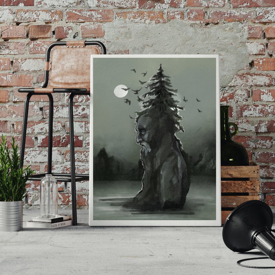 Stone Giant [ Unique Art [ Rebirth [ Art Print [ Stone Giant [fantasy ...
