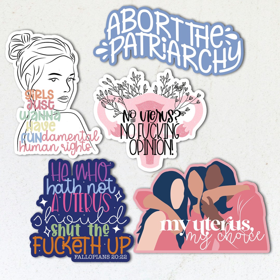 Reproductive Right Stickers Vinyl Stickers Pro Roe V Wade Stickers Pro ...