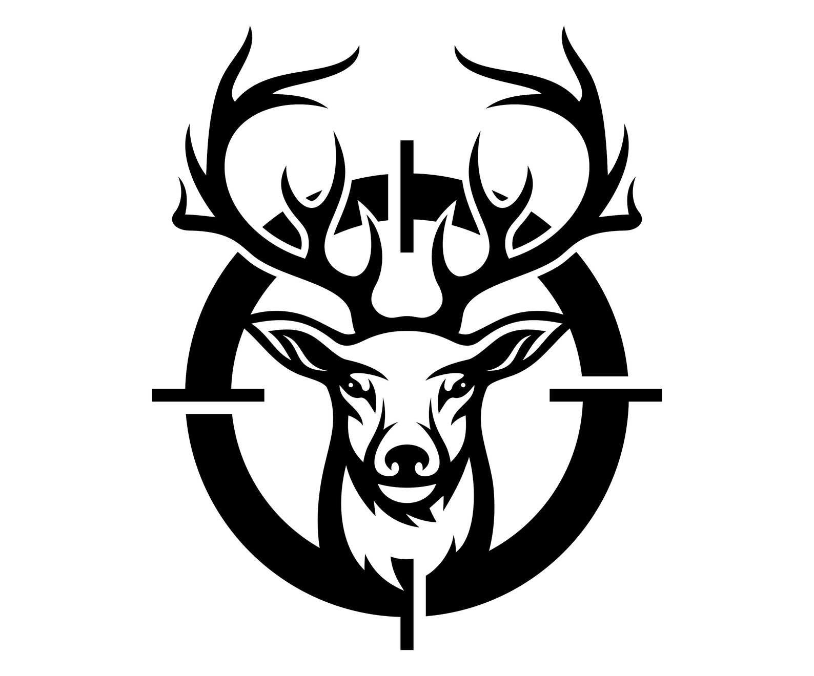 Deer Target (svg, Eps, Ai, Pdf) Files (digital Download) - Etsy