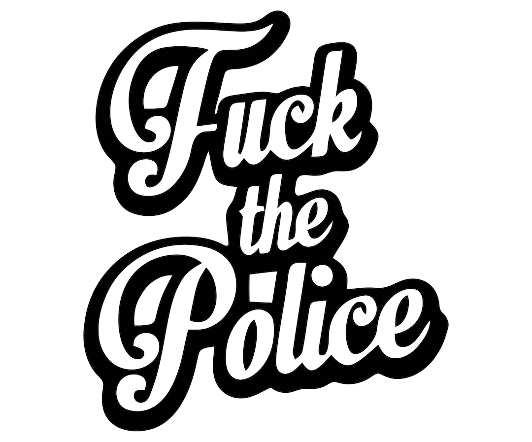 Digital Files,... the Police,acab,svg,eps,adobe Illustrator,pdf,sticker ...