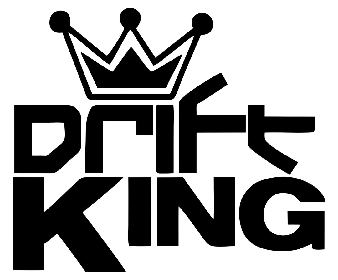 Digital Files,drift King,svg,eps,adobe Illustrator,pdf,sticker,cut Files, - Etsy