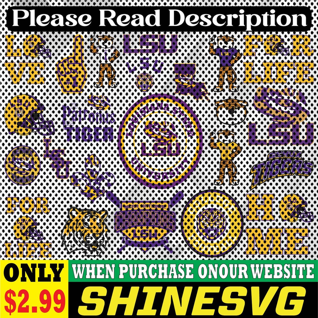 Lsu-tigers Football Team Svg Lsu-tigers Svg NCAA Teams - Etsy
