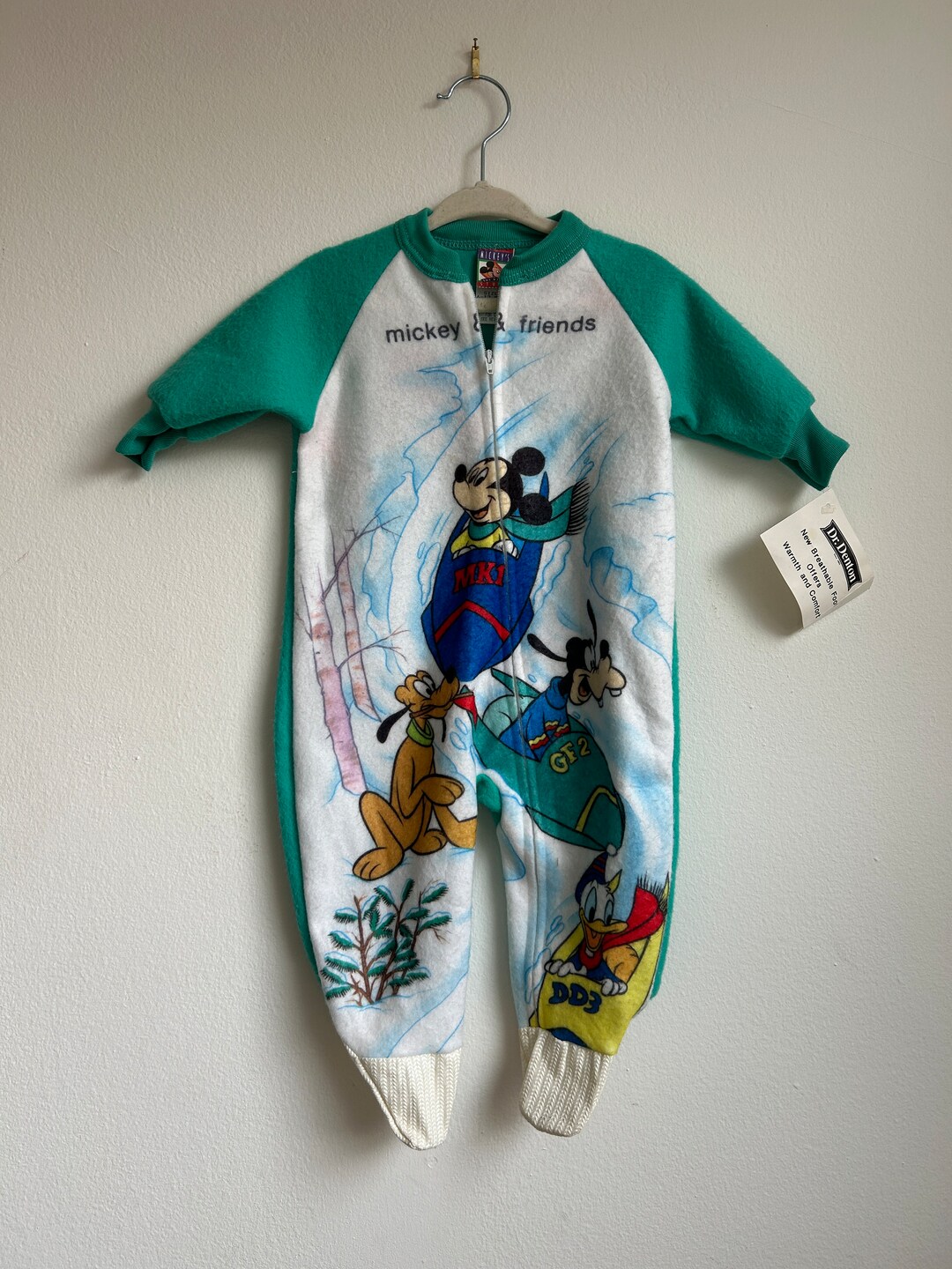 Vintage Disney Mickey and Friends Snuggie Onesie Size 6-12m - Etsy