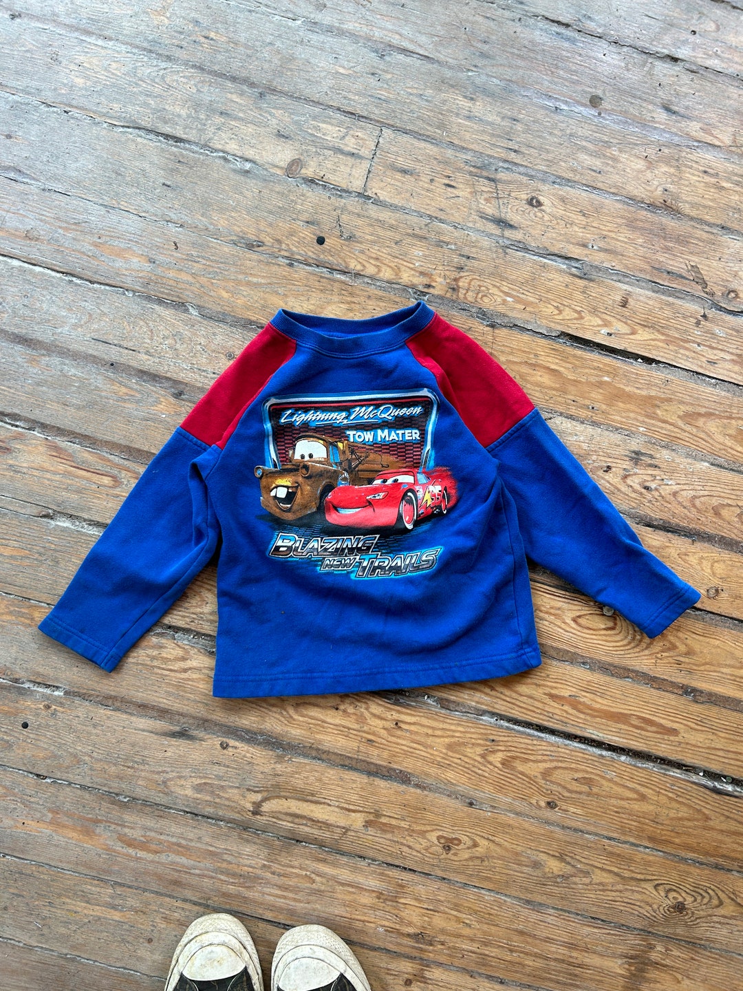 Vintage Cars Disney Pixar Sweatshirt Kids Size 5 - Etsy