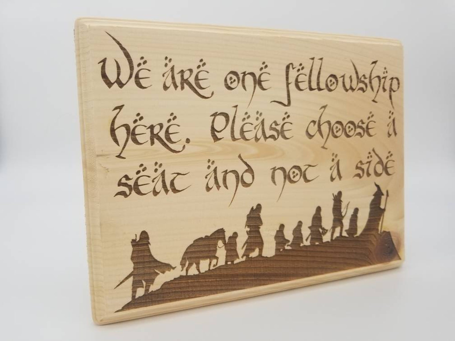 Lord of the Rings Wedding Seat Sign | Etsy