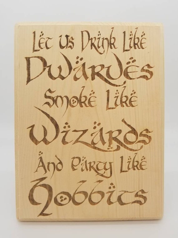 Lord of the Rings Sign | Etsy