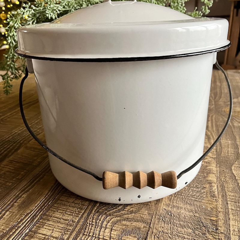 Enamel Pot Xl - Etsy UK