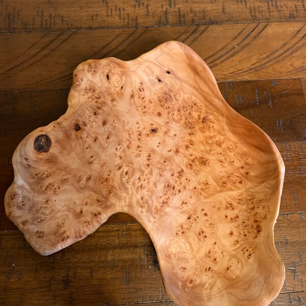 Maple Burl Bowl - Etsy