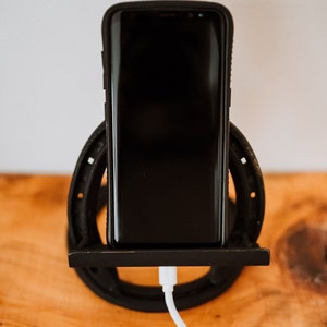 Desk Horse Shoe Phone Holder - Etsy