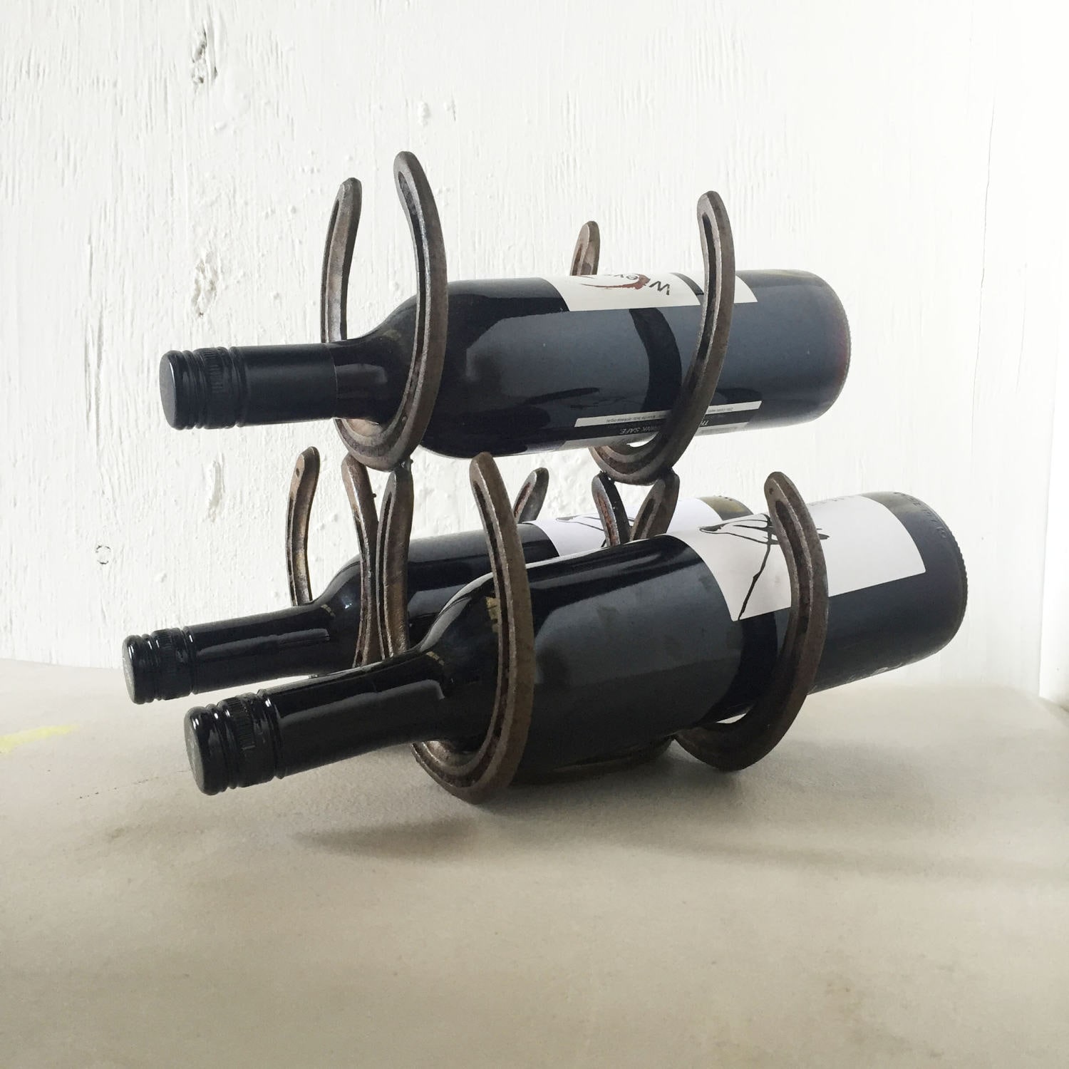 Wine Rack 3 Bottles | Etsy