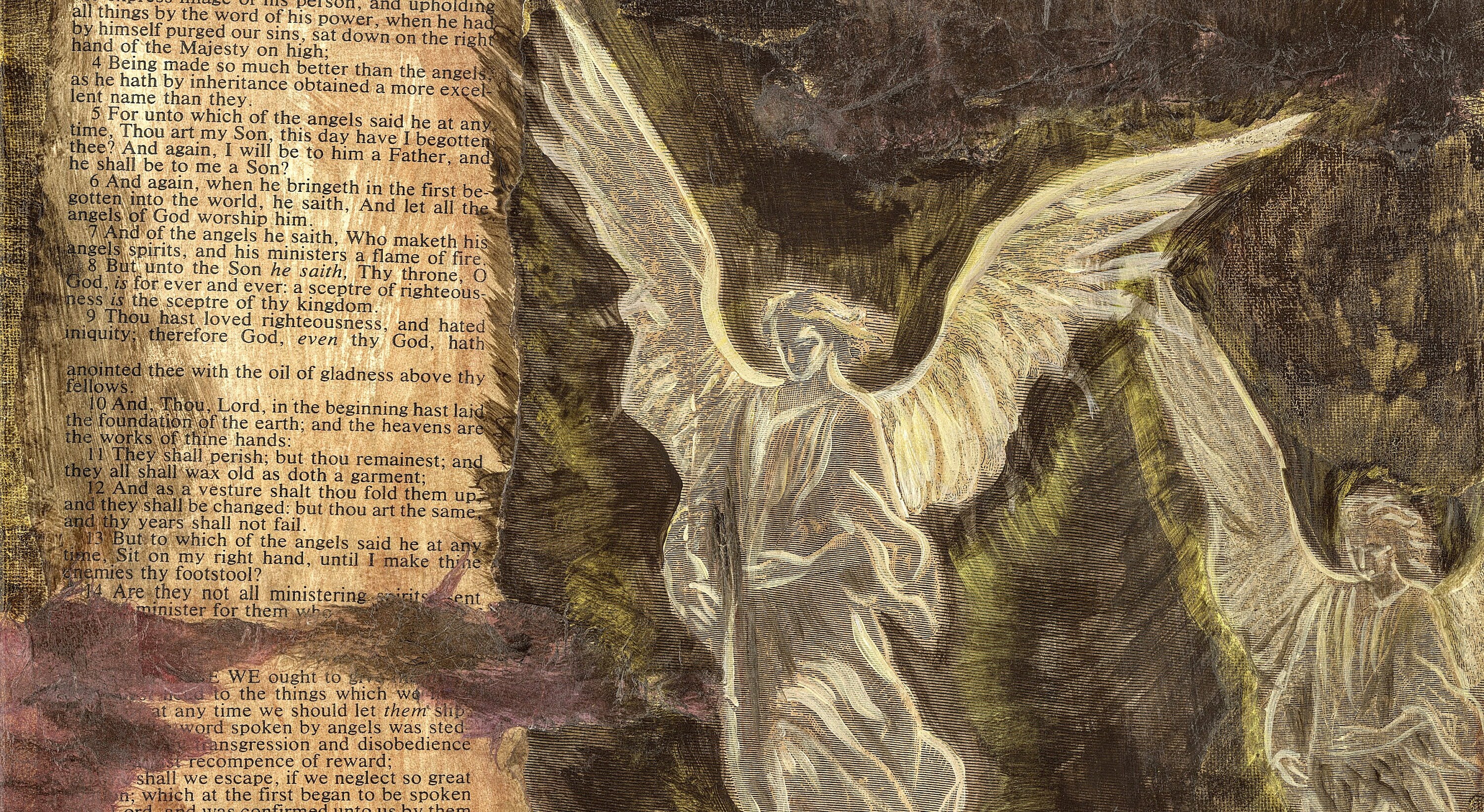 Digital Angel Collage - Etsy