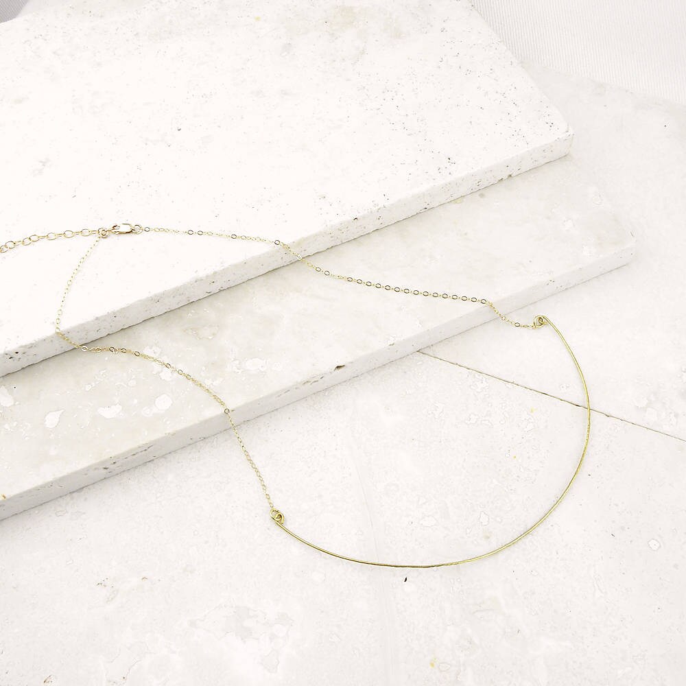 Dainty Choker Necklace Adjustable Collar Necklace Gold or - Etsy