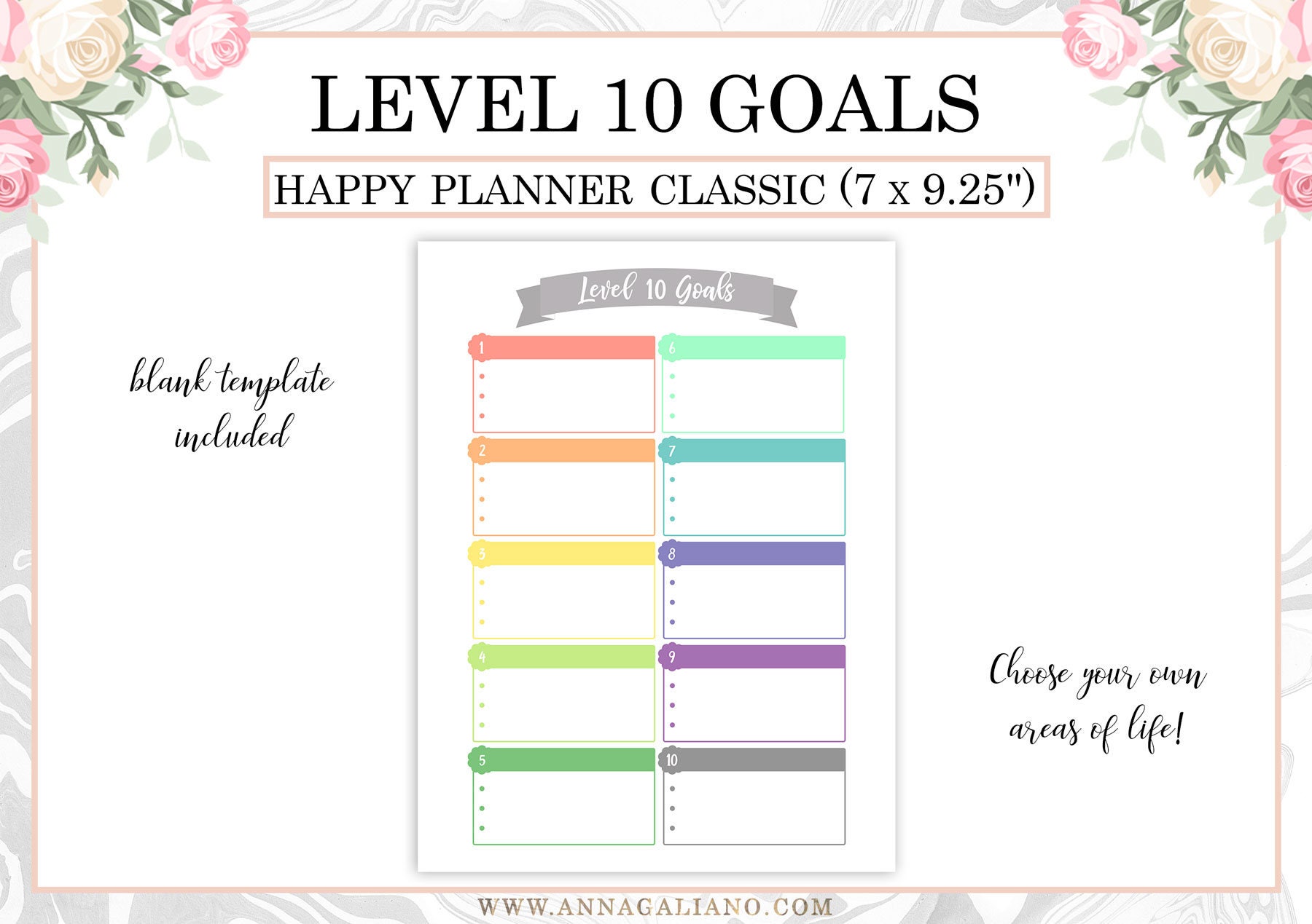 Happy Planner Inserts Printable New Year Planner Resolutions - Etsy Happy Planner Inserts Printable New Year Planner Resolutions - Etsy