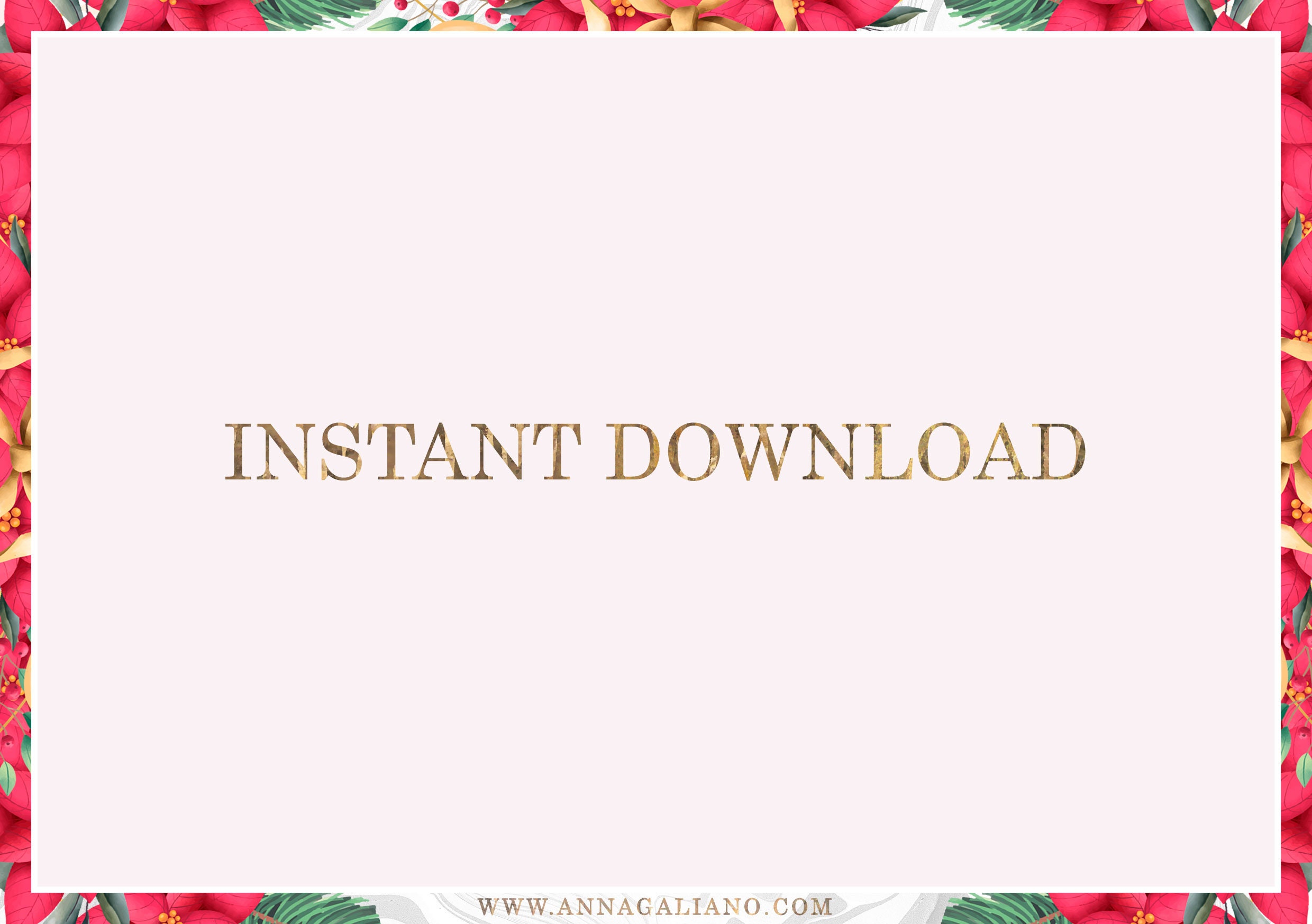 Christmas Tags Printable, Holiday Tags Printable, Gift Tags, Holiday ...