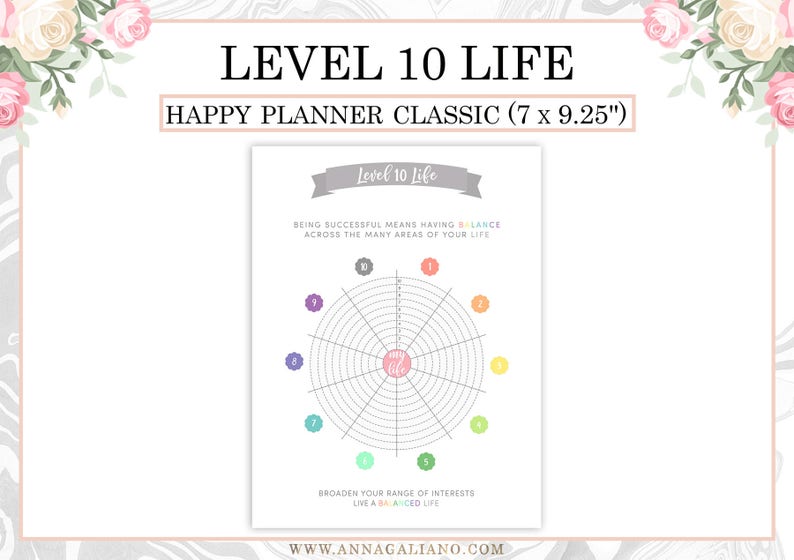 Happy Planner Inserts Printable, New Year Planner, Resolutions Planner ...