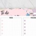 To Do List Printable, Notes Pages, Daily to Do, Dot Grid, Lined Paper ...