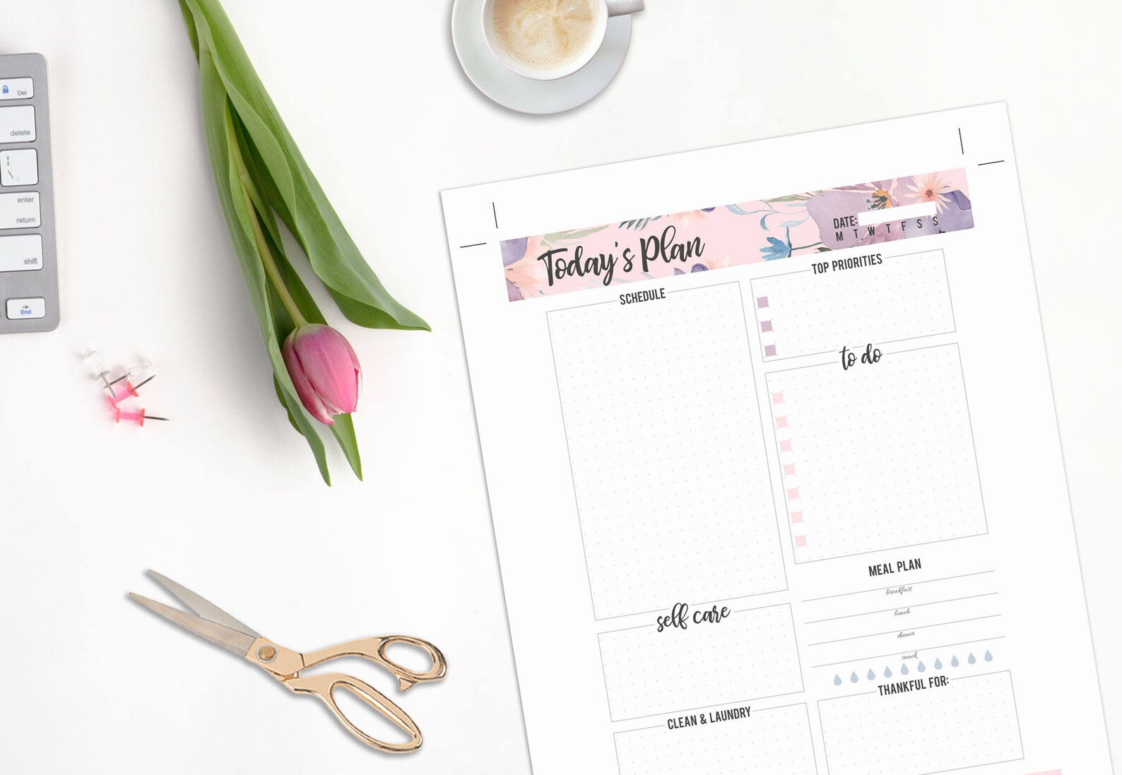 Happy Planner Inserts Printable Happy Planner Daily Insert - Etsy