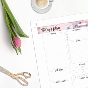 Happy Planner Inserts Printable, Happy Planner Daily Insert, Daily ...