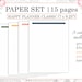 Dot Grid Paper Happy Planner, Lined and Grid Paper Set, Printable ...