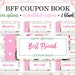 Best Friends Gift, Coupon Book, Printable Coupons, Birthday Gift Ideas ...