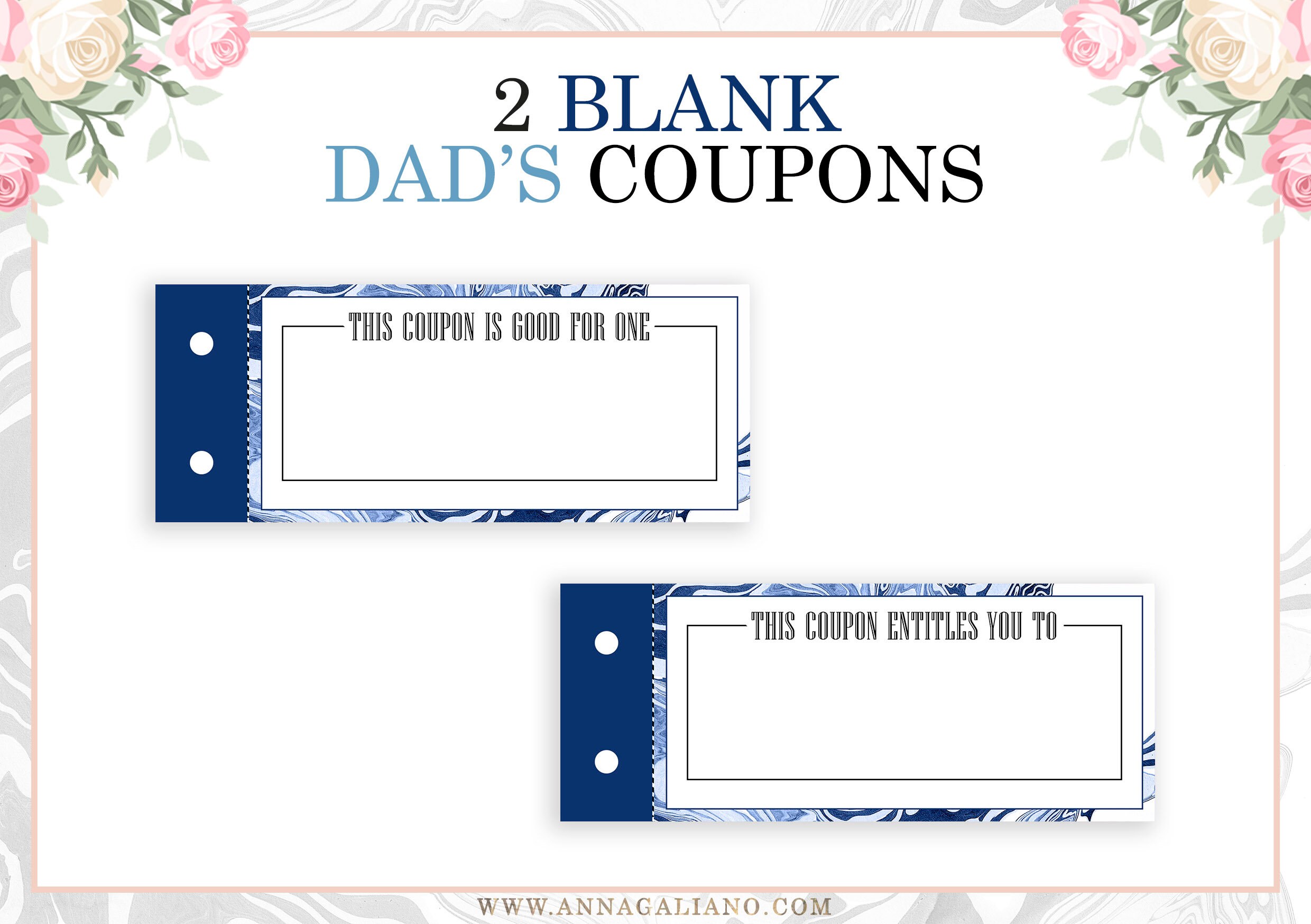 Father's Day Gift, Dad Gift, Coupon Book for Dad, Father's Day Coupons ...