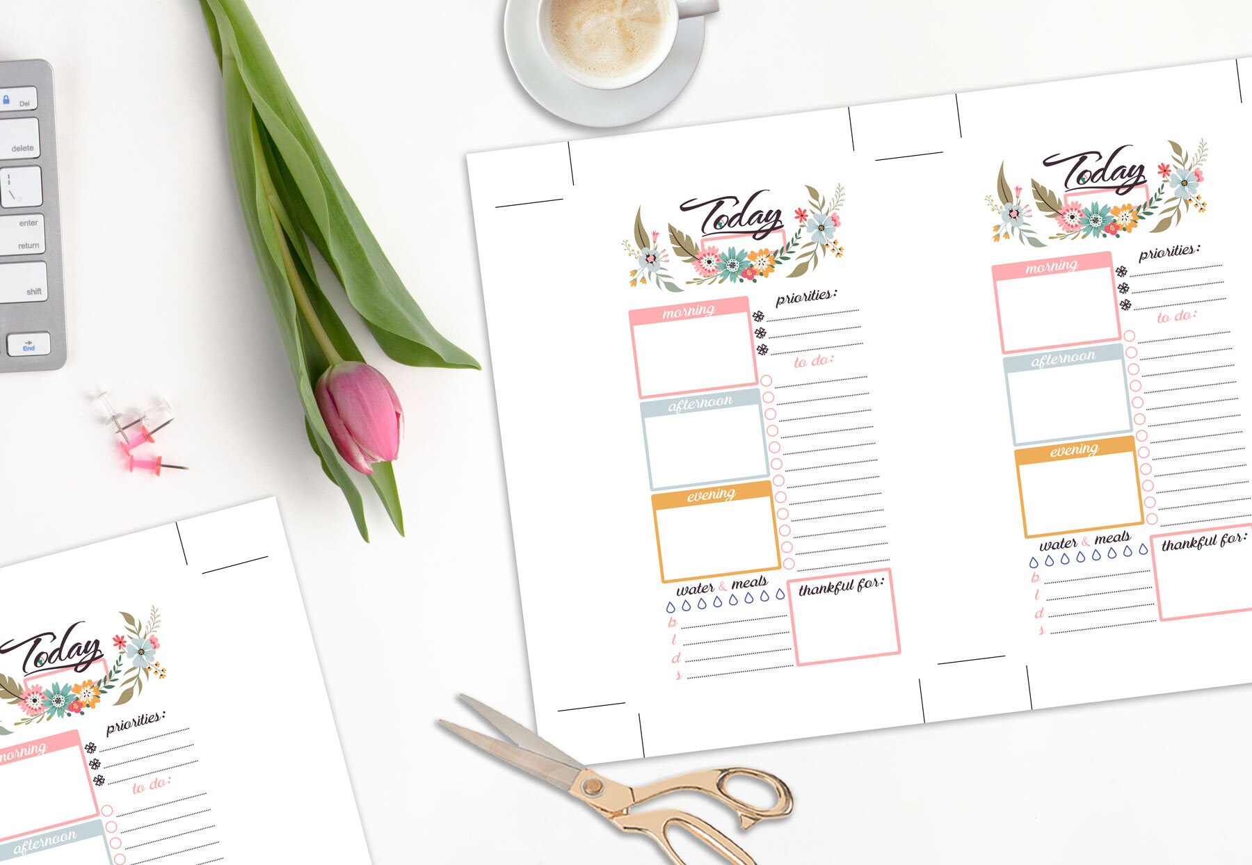 Personal Daily Planner Inserts, Personal Planner Inserts, Printable ...