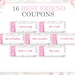 Best Friends Gift Coupon Book Printable Coupons Birthday - Etsy