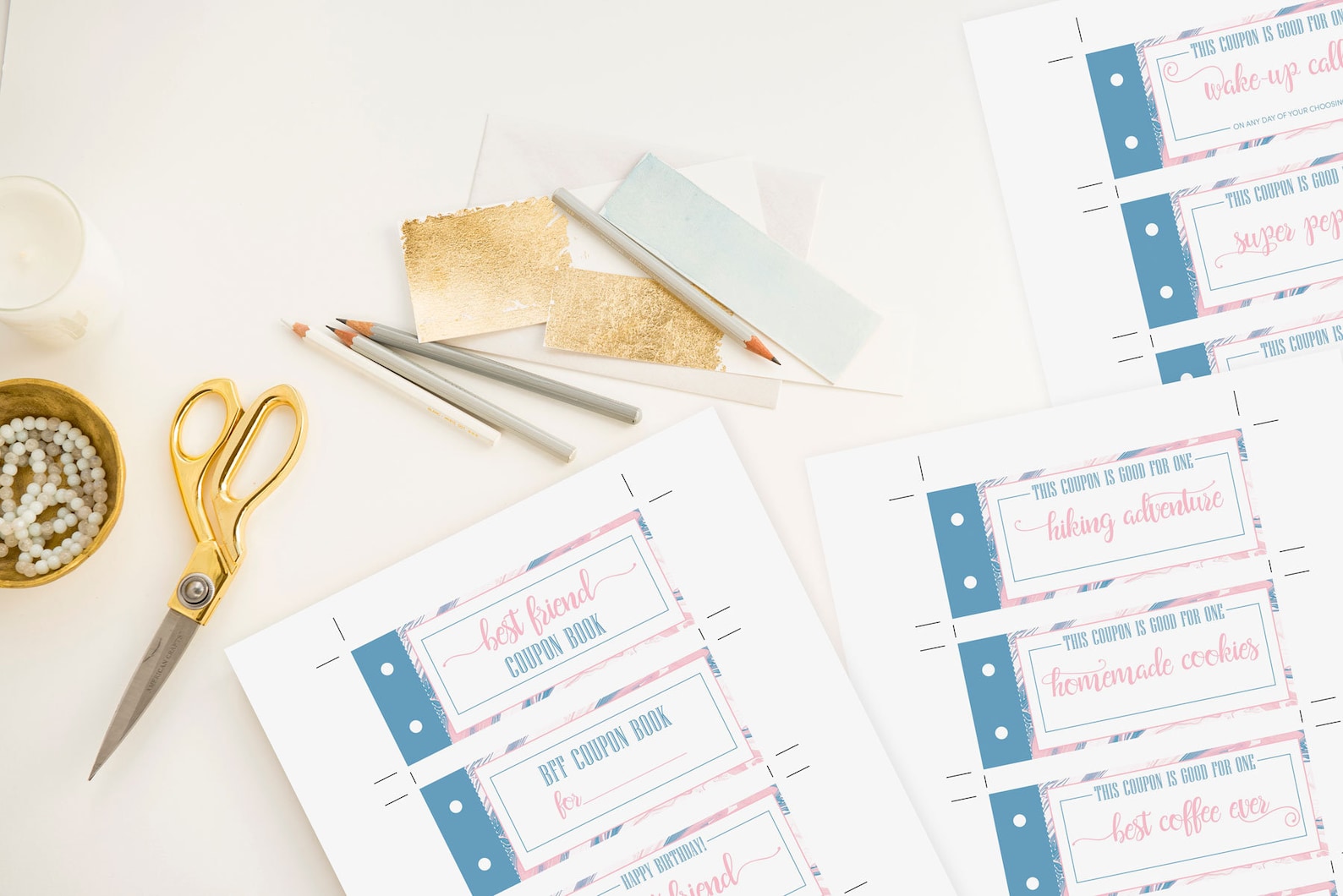 Best Friends Gift, Printable Coupons, Coupon Book, Birthday Gift Ideas ...