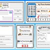 Address and Phone Number Practice Activity, I Know My Home Address ...