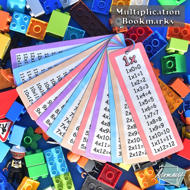 Multiplication Bookmarks Multiplication Anchor Chart - Etsy