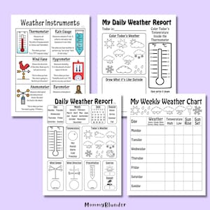 About the Weather Bundle | Weather Tools Spinner | Weather Instruments ...