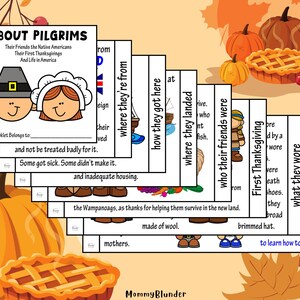 All About Pilgrims Mini Book - Etsy