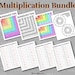Multiplication Bundle Multiplication Table Multiplication - Etsy