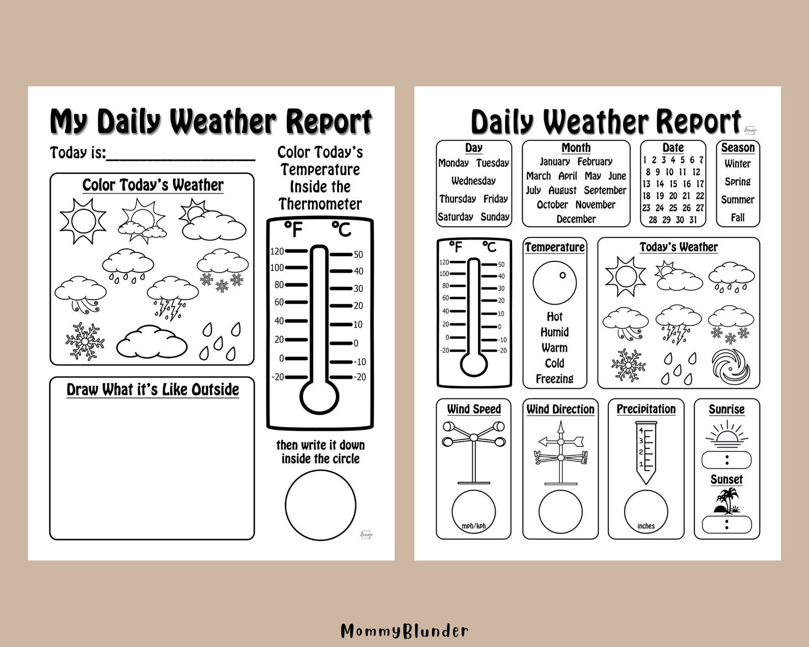 About the Weather Bundle | Weather Tools Spinner | Weather Instruments ...