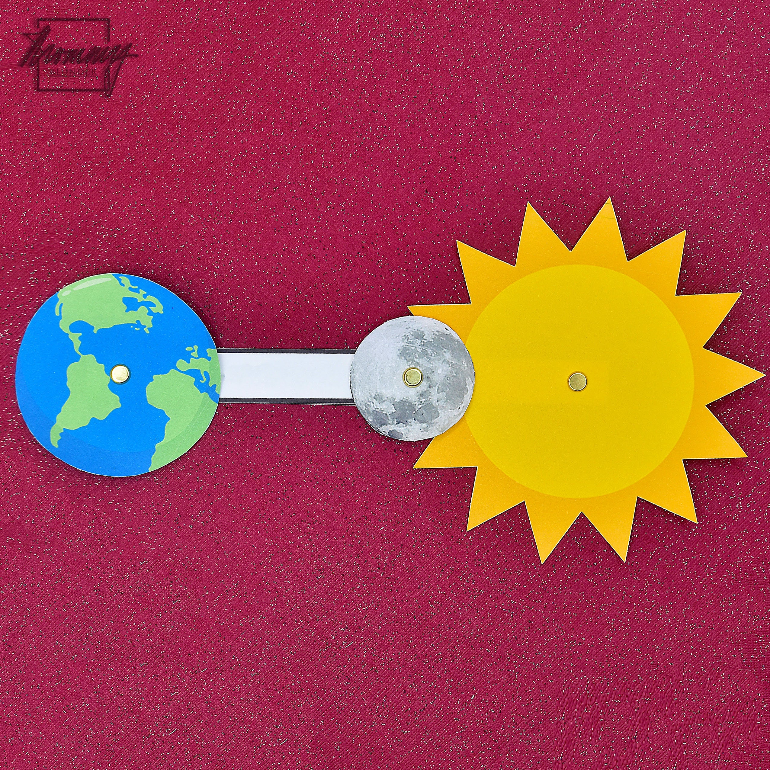 Plantilla De Modelo De Sol, Tierra Y Luna Enchantedlearning 16 Ideas