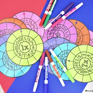 Multiplication Bundle Multiplication Table Multiplication Wheel ...
